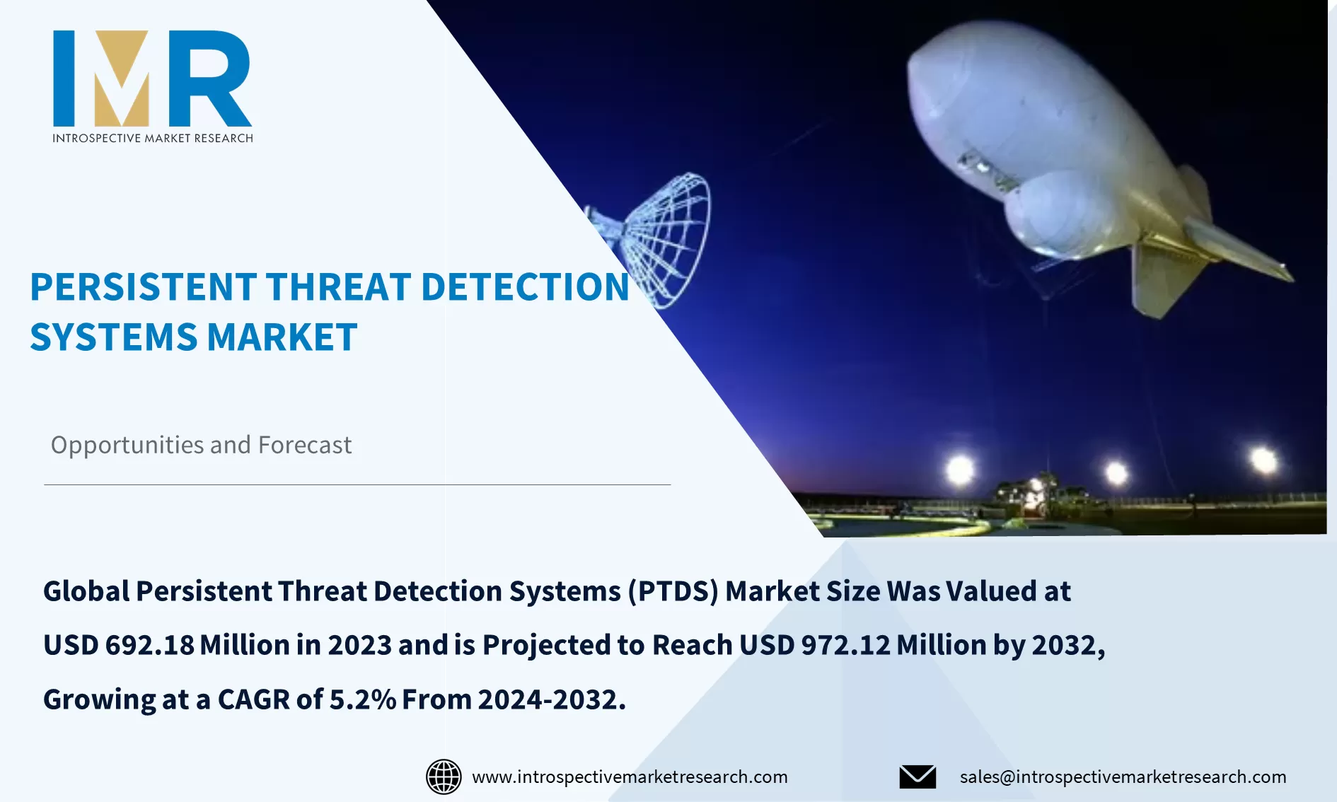 Persistent Threat Detection Systems (Ptds) Market To Reach USD 972.12 ...